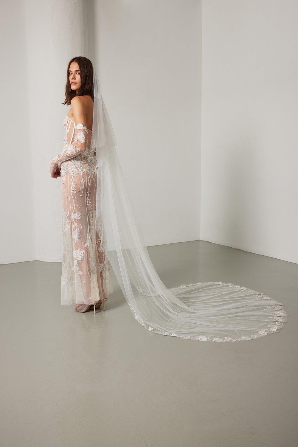 Archive Monstera Eclipse Veil | Hermione de Paula Bridal